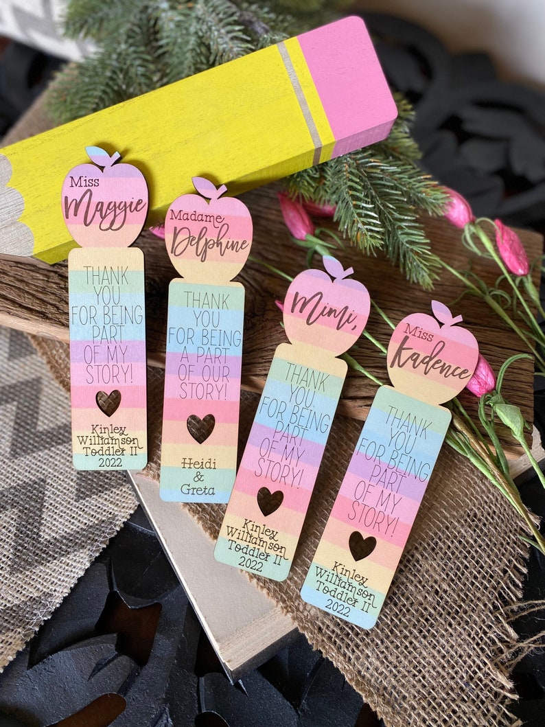 Teacher Bookmark Teacher Appreciation Gift Teacher Gift - Etsy