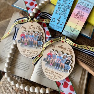 Class Picture Ornament, Gift for Teacher From Classroom, Gift From ...