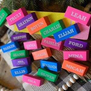 Personalized Erasers, Back to School Erasers, Teacher Gift ...