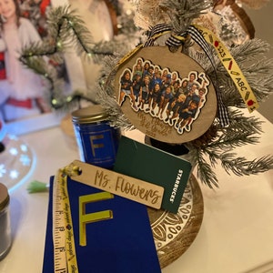 Class Picture Ornament, Gift for Teacher From Classroom, Gift From ...