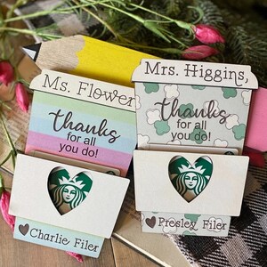 Teacher Gift Card Holder, Gift Card Ornament, Teacher Gift ...