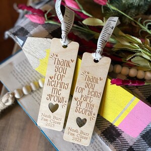 Teacher Bookmark, Teacher Appreciation Gift, Teacher Gift, Gift for ...