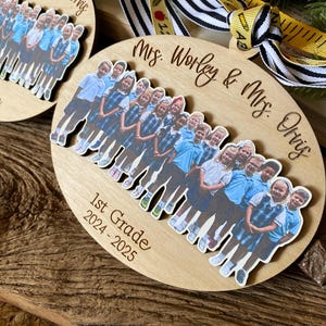 Class Picture Ornament, Gift for Teacher From Classroom, Gift From ...