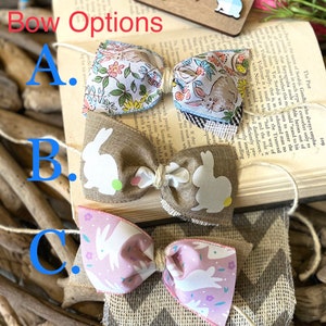 Easter Basket Tag, Personalized Easter Place Card Name Tag, Easter ...