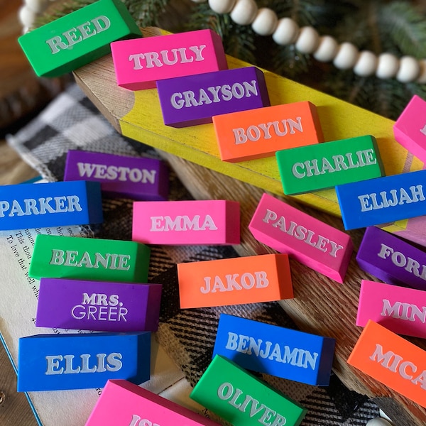 Pencil Eraser - Etsy