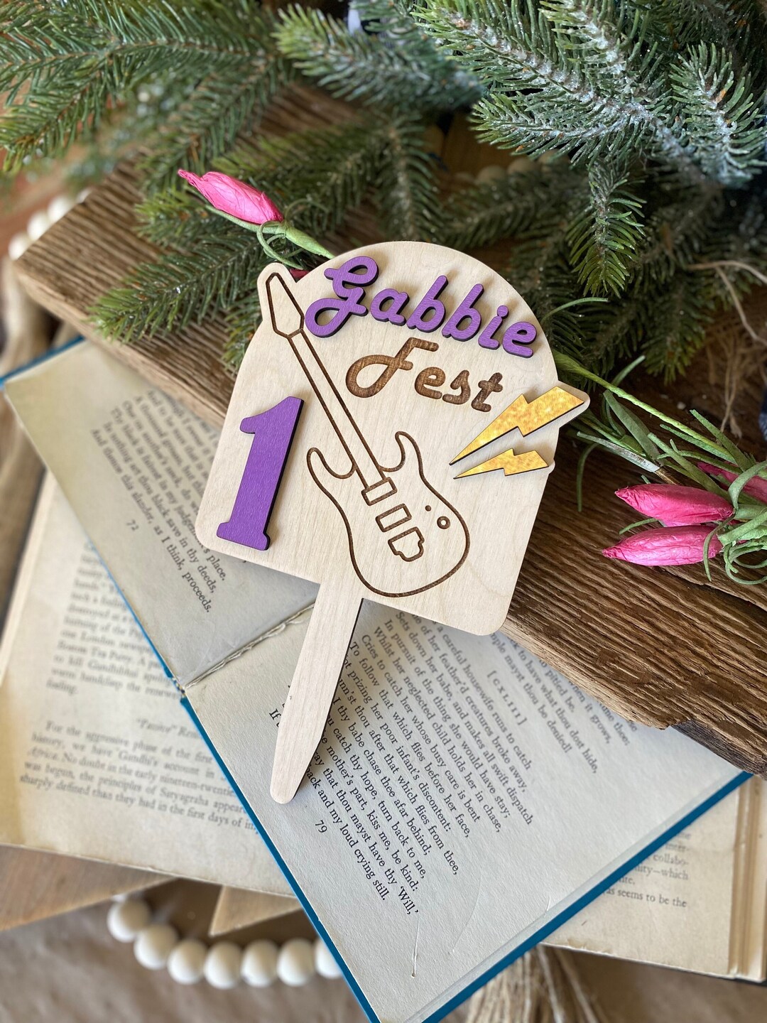 One Rocks Cake Topper, First Birthday Rocks Cake Topper, First Birthday ...