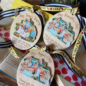 Class Picture Ornament, Gift for Teacher From Classroom, Gift From ...