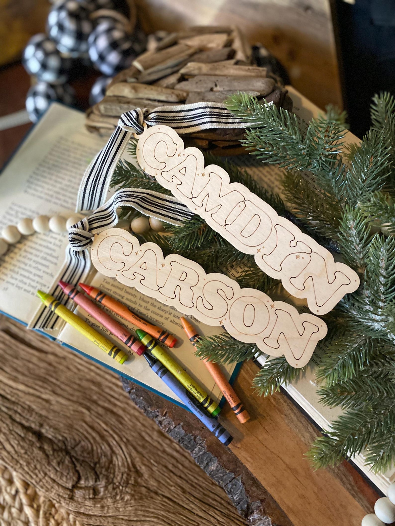 Personalized Color Me Name Bookmark: DIY Engraved Kids Gift - Etsy