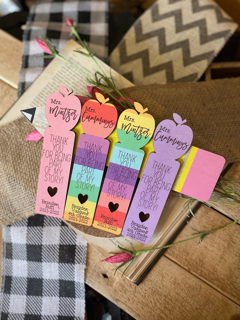 Teacher Bookmark Teacher Appreciation Gift Teacher Gift - Etsy