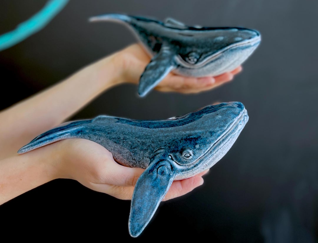 Humpback Whale Ceramic Sculpture Perfect Gift or Present for Ocean ...