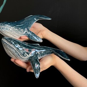 Humpback Whale Ceramic Sculpture Perfect Gift for Couples, It ...