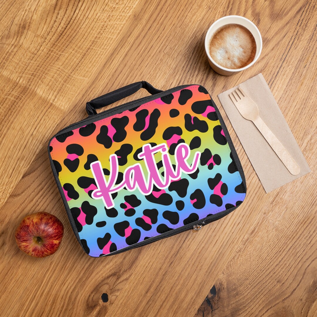 Cheetah Lunch Bag, Cheetah Lunch Box, Girls Lunch Box, Girls Lunch Bag ...