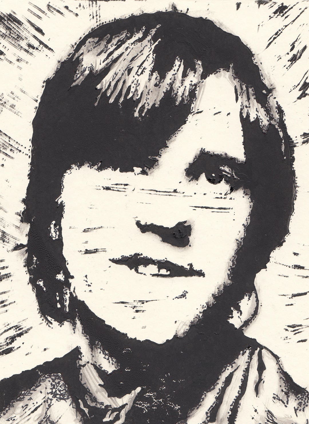 Henry Cluney Dedos Pequeños Rígidos Lino 15cm x 20cm. Tirada - Etsy España