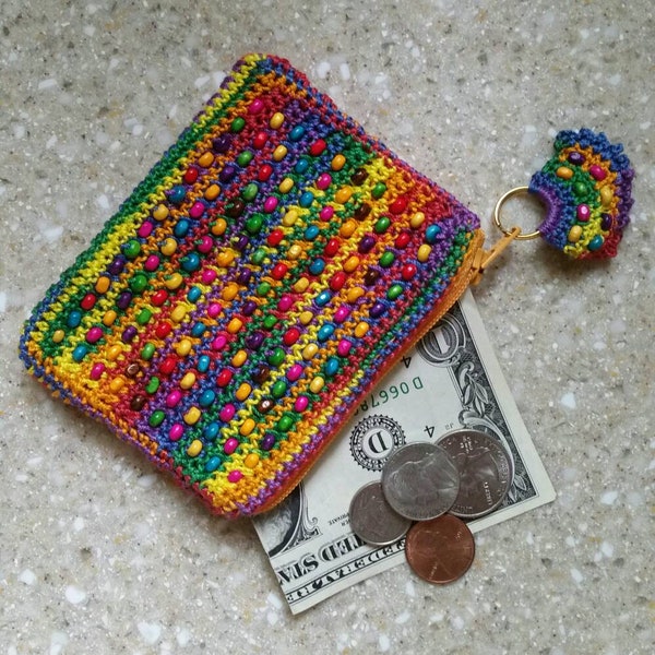Beaded Coin Purse - Etsy