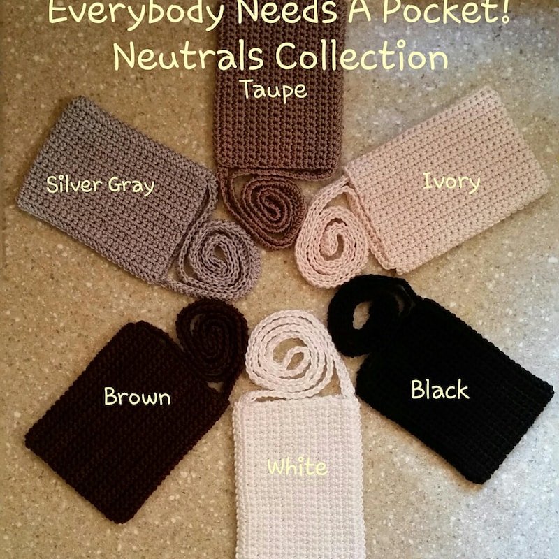 Crochet Cell Phone Pouch - Etsy