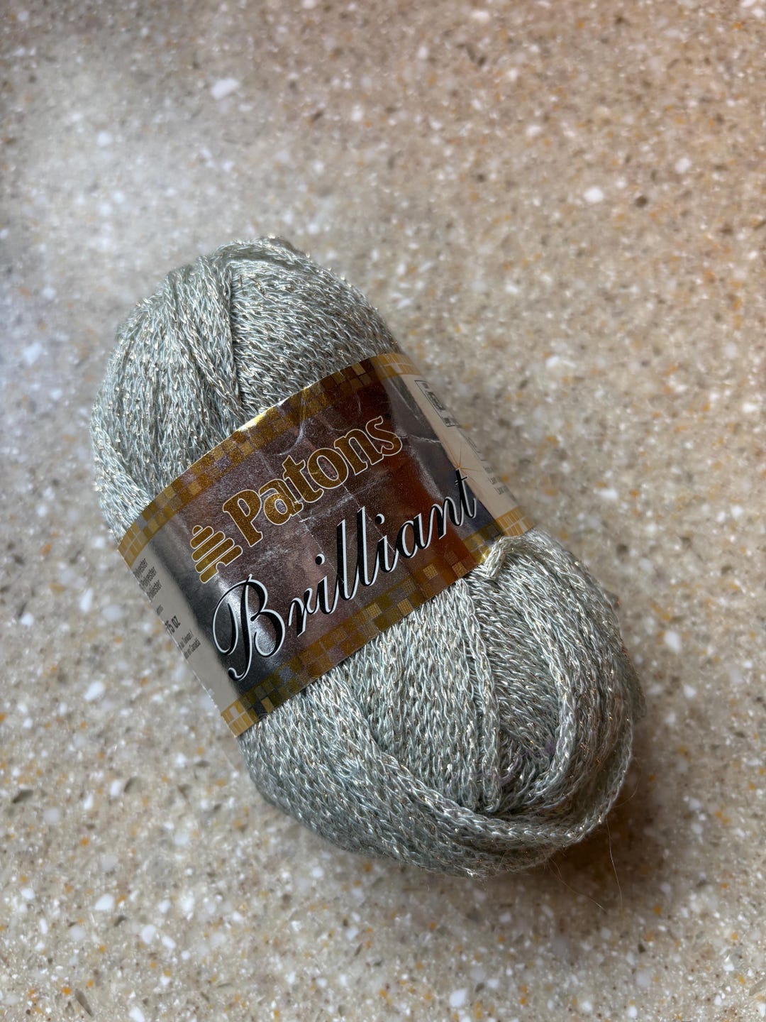 Paton’s Brilliant Green Glitter Yarn: Metallic - Etsy