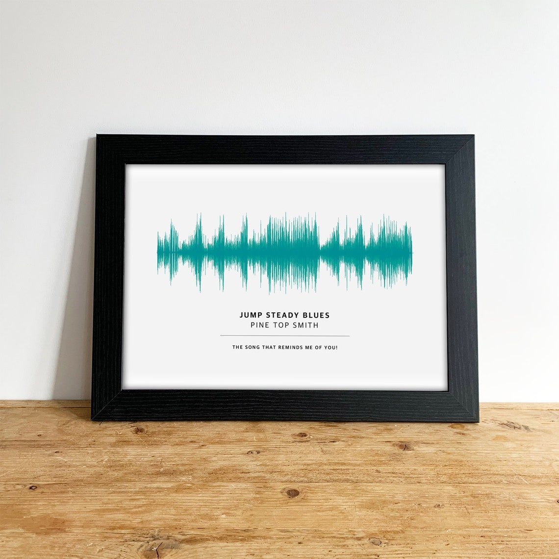 Sound Wave Print Personalised With Your Song Choice Gift for | Etsy UK