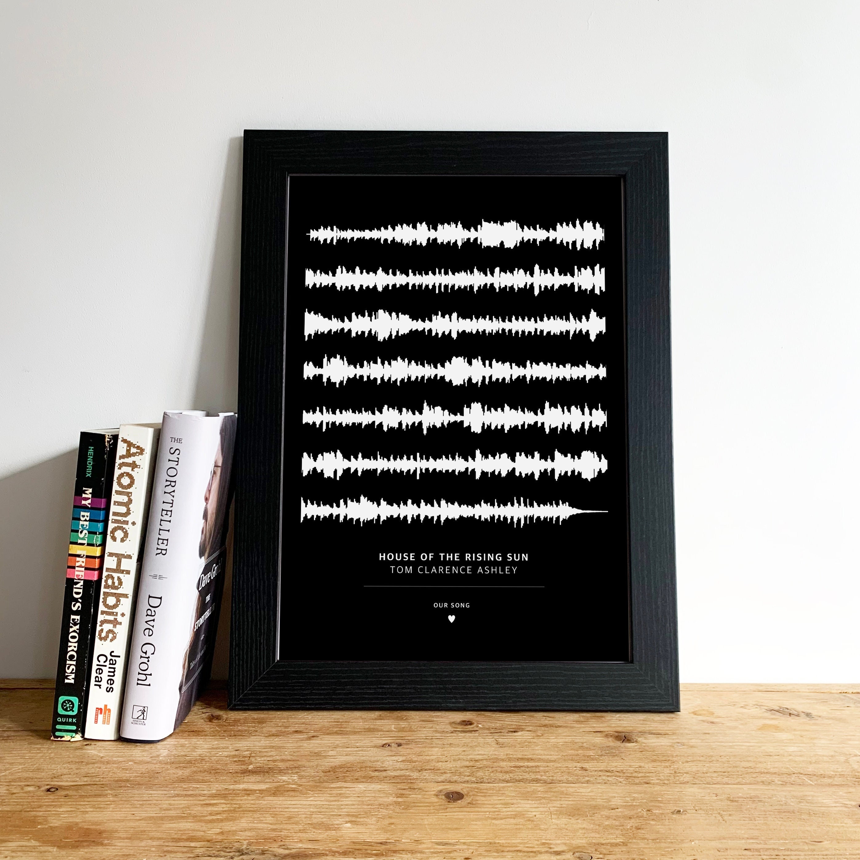 Digital Prints Art & Collectibles Personal printed music Soundwave or ...