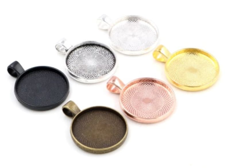 Cabochon Setting Silver Cabochon Setting 20mm Bezel 20mm - Etsy UK