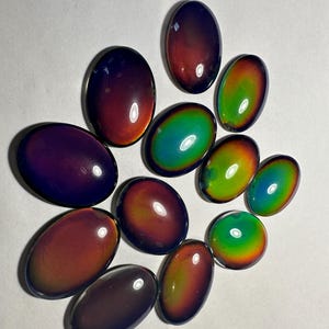 Mood Stones, Mood Cabochons, Mood Ring, Colour Change, 30x40, Jewellery ...