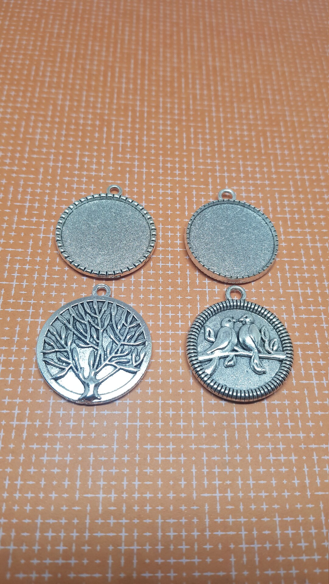 Cabochon Setting, Silver Cabochon Setting, 25mm Bezel, 25mm Tray, DIY ...