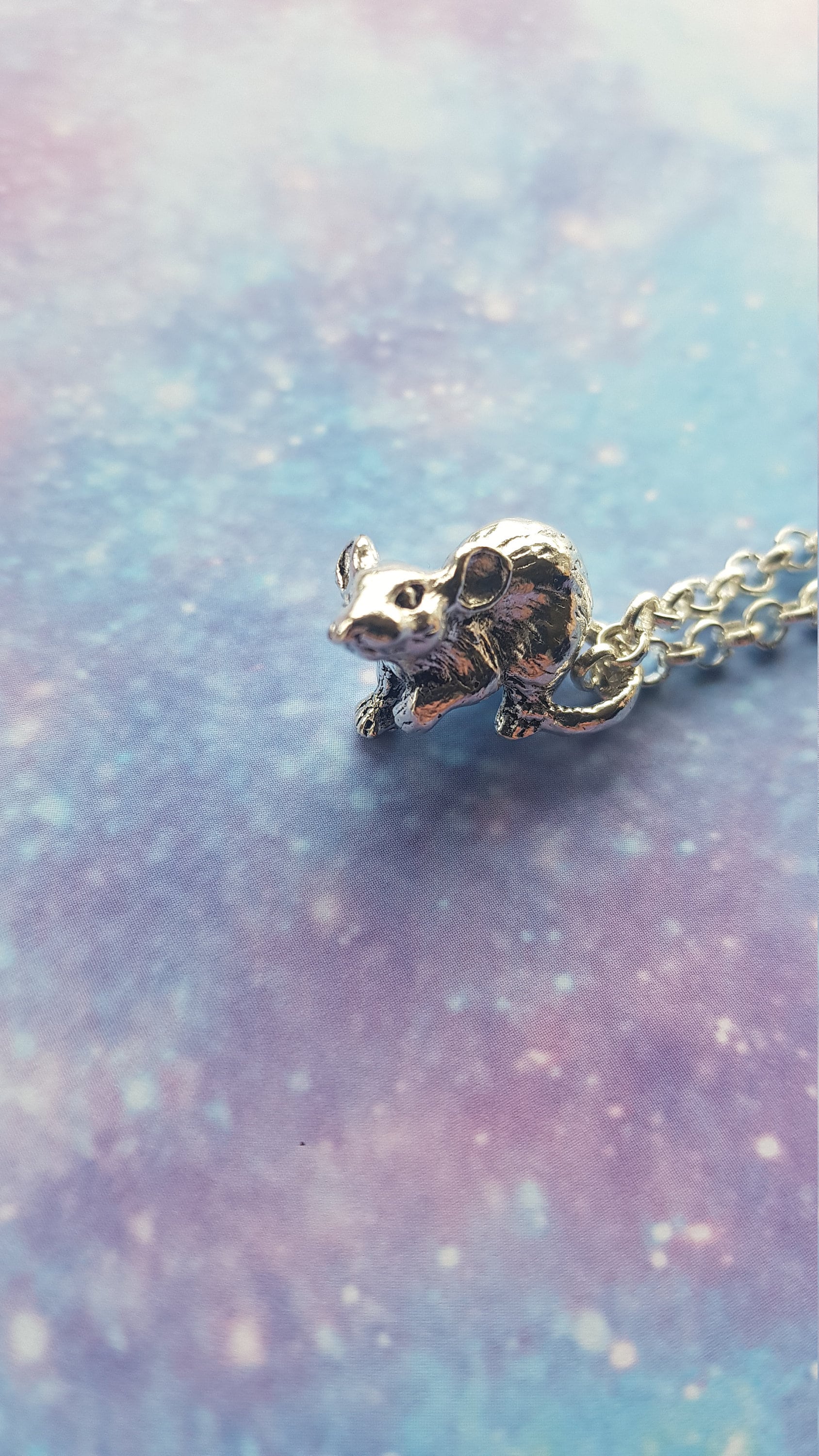 Rat Necklace Mouse Necklace Silver Rat Gift Rat Jewellery - Etsy UK