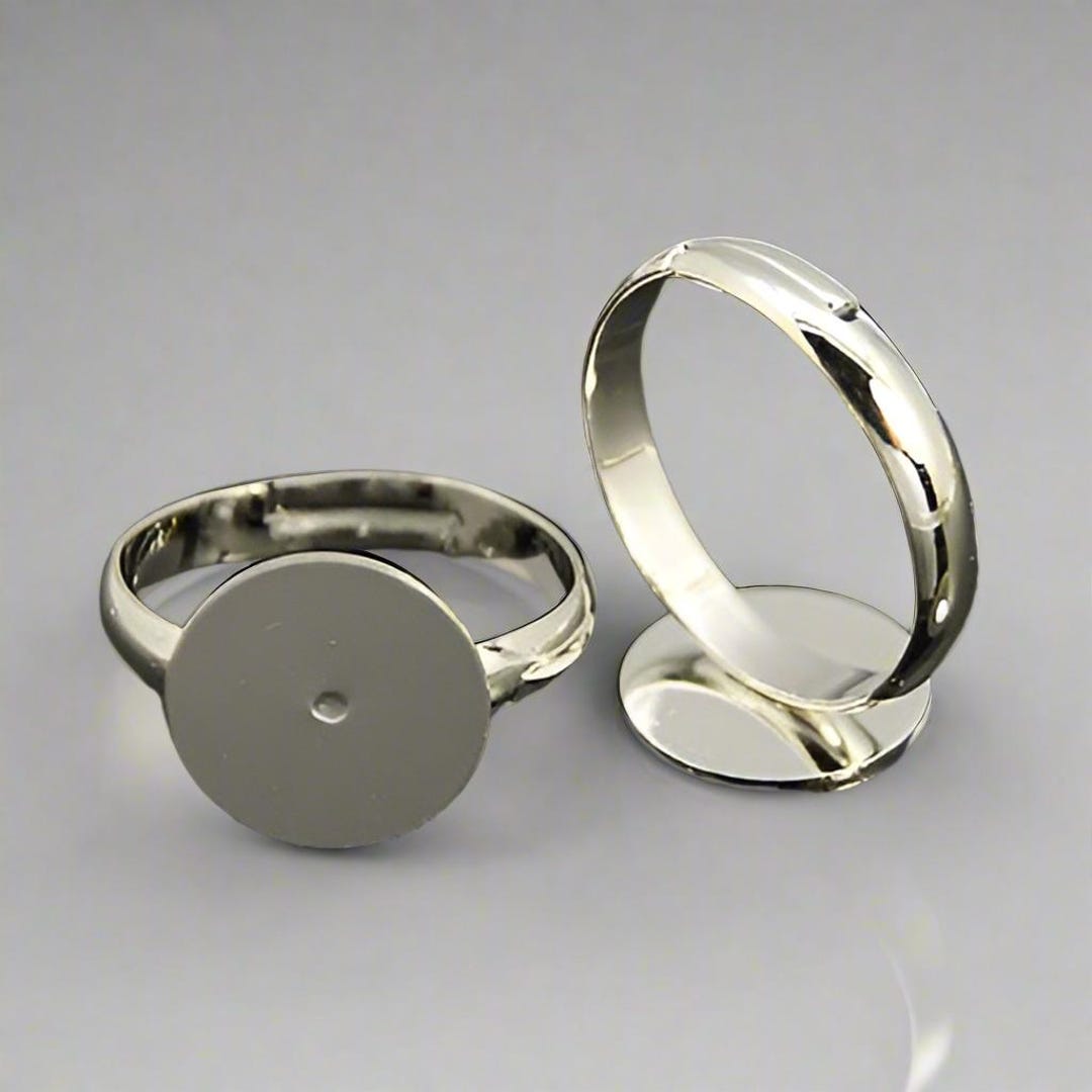 Ring Blanks, Ring Pads, Cabochon Rings, Ring Settings, Silver Rings ...