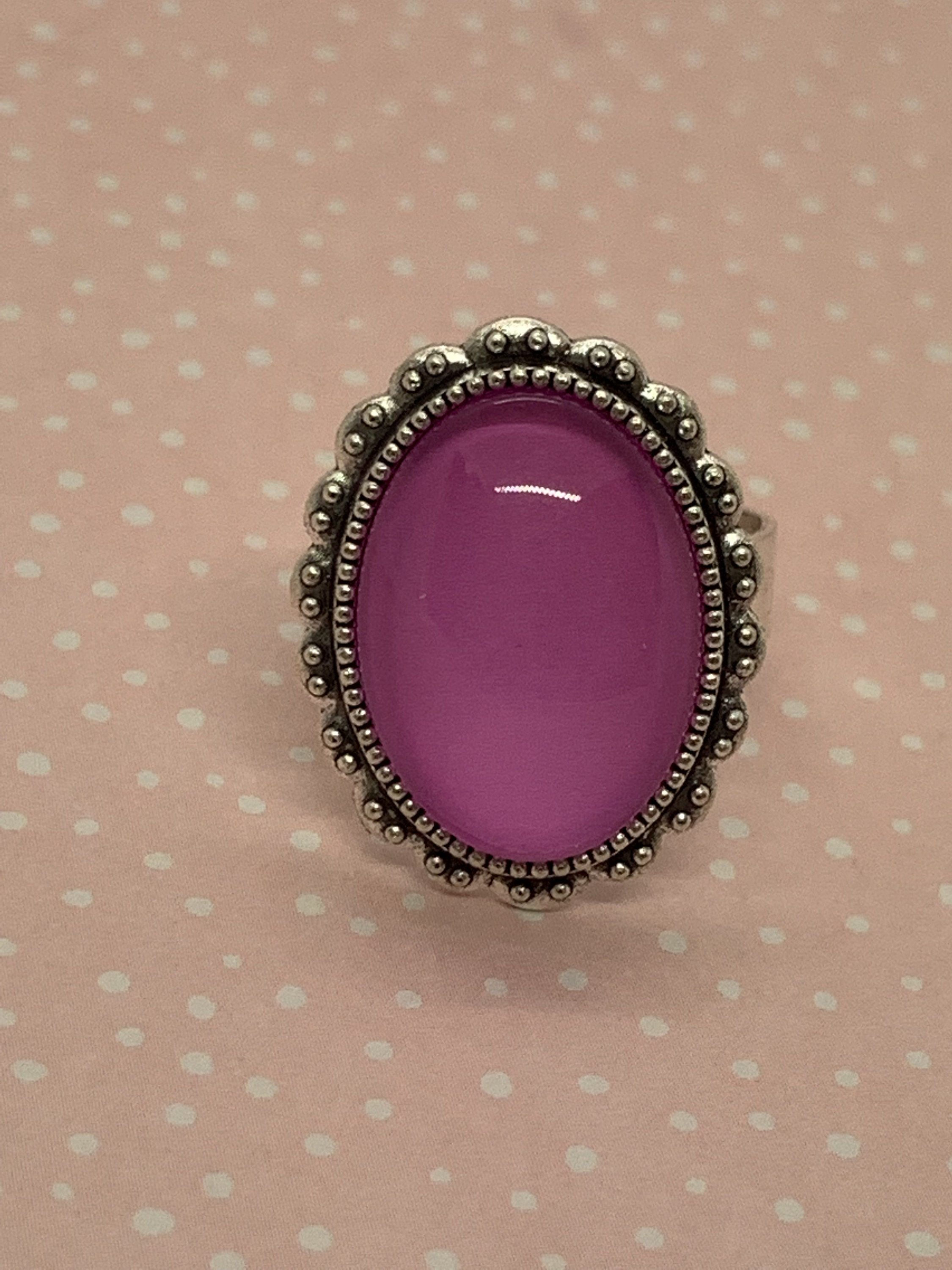 Square Ring Glass Ring Vibrant Ring Statement Ring Blue - Etsy UK