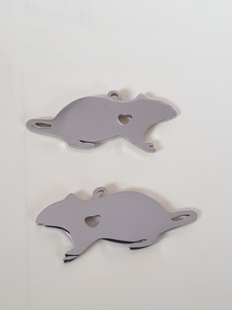 Rat Necklace, Rat Pendant, Rat Jewellery, Rat Gift, Rodent Necklace ...