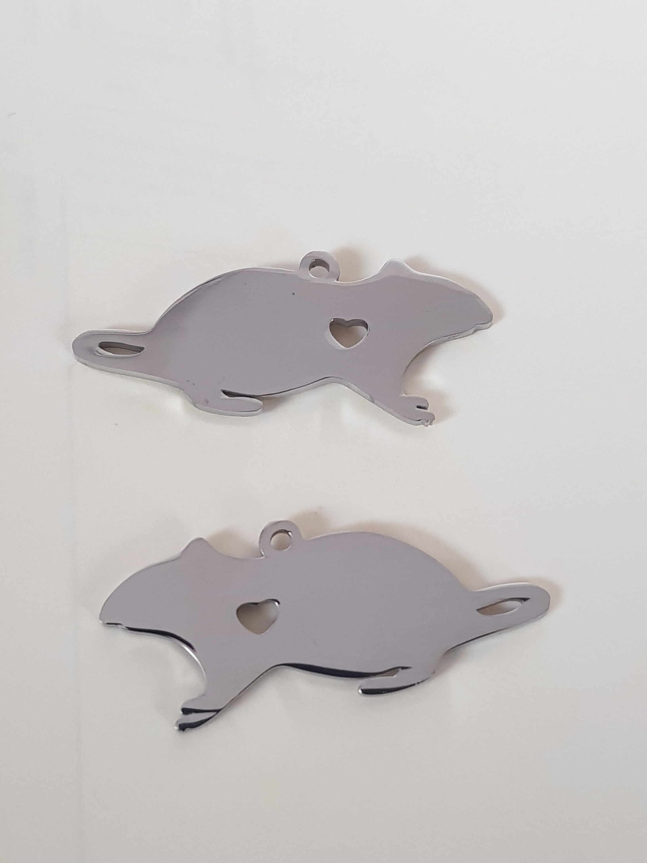 Rat Necklace, Rat Pendant, Rat Jewellery, Rat Gift, Rodent Necklace ...