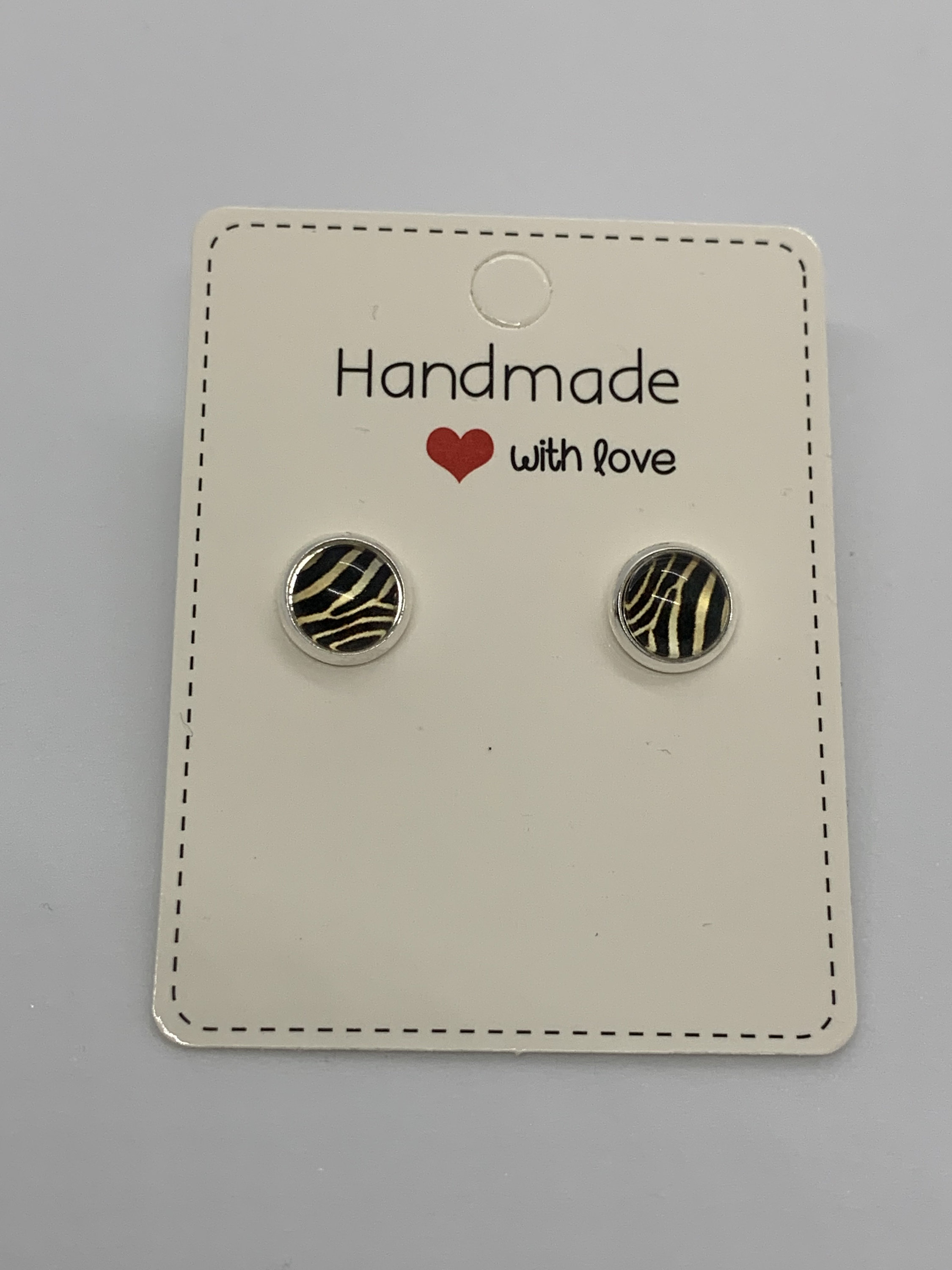 Animal Print Studs Animal Studs Unique Studs Unique | Etsy