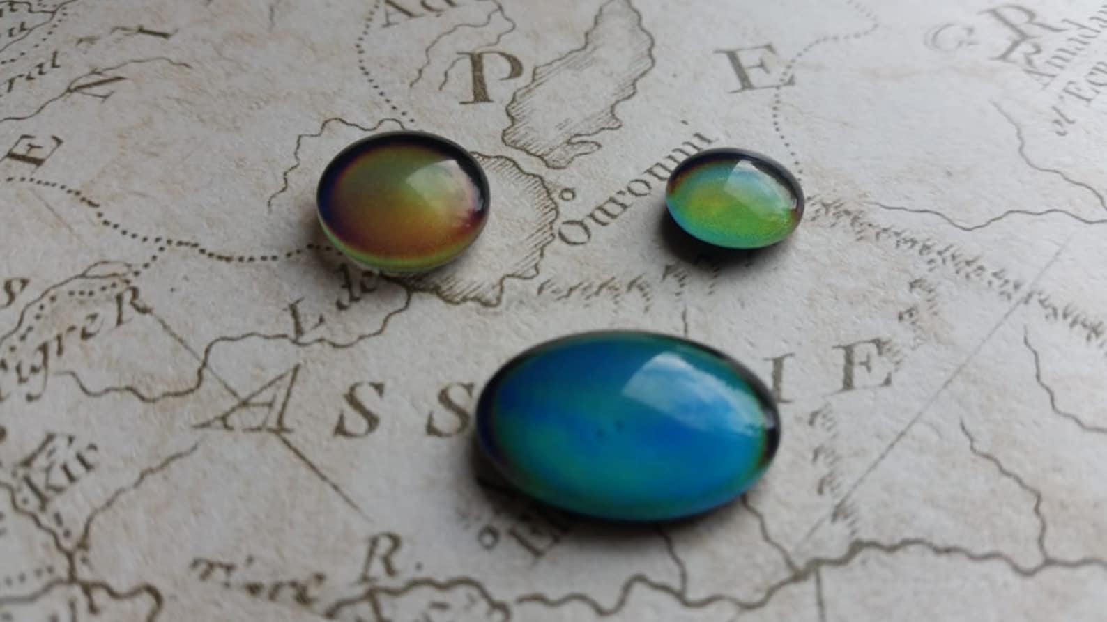 Mood Stones, Mood Cabochons, Mood Ring, Colour Change, 30x40, Jewellery ...