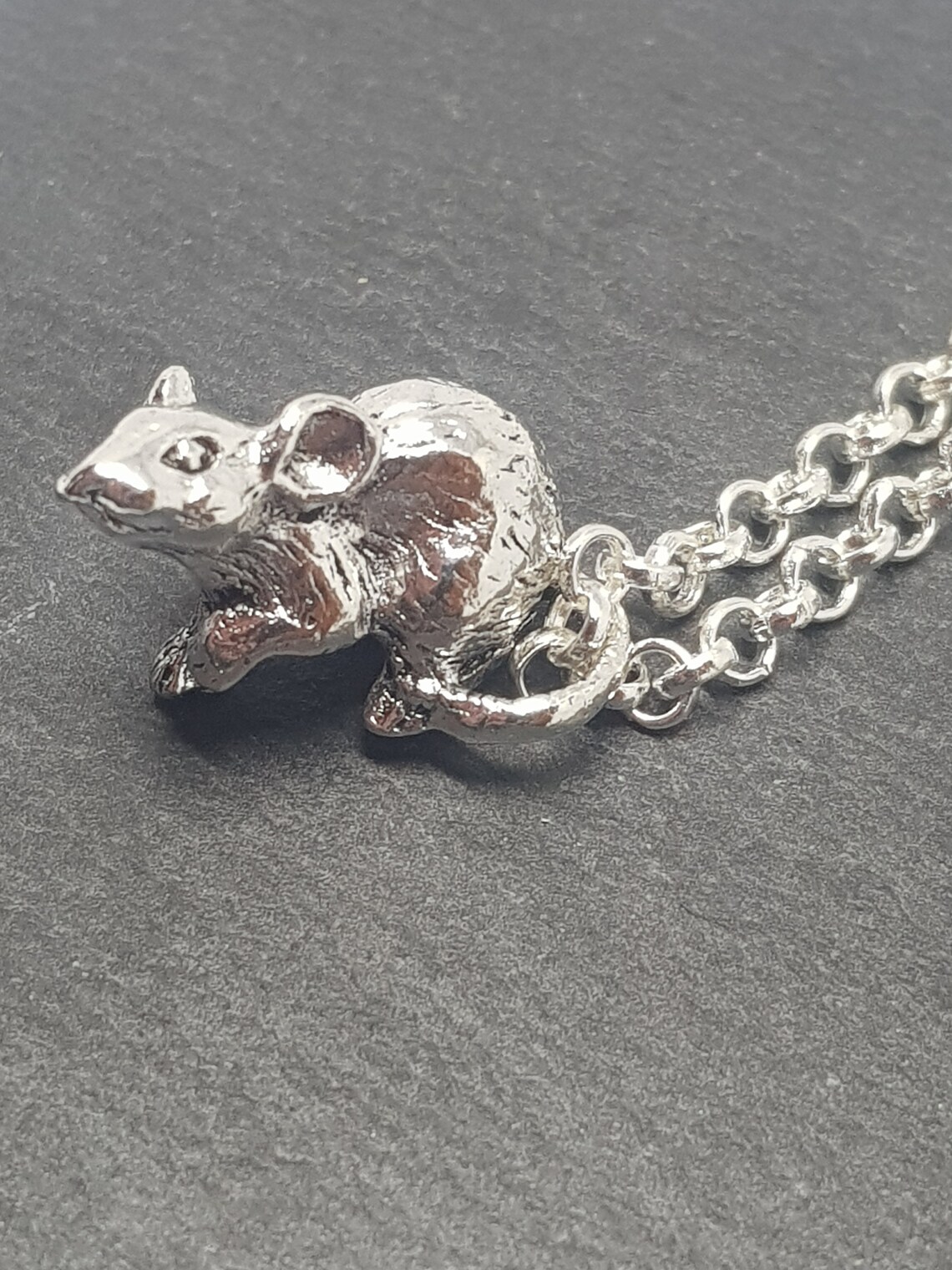 Rat Necklace Mouse Necklace Gold Rat Gift Rat Jewellery - Etsy UK