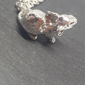 Rat Necklace, Mouse Necklace, Silver Rat Gift, Rat Jewellery, Rodent ...