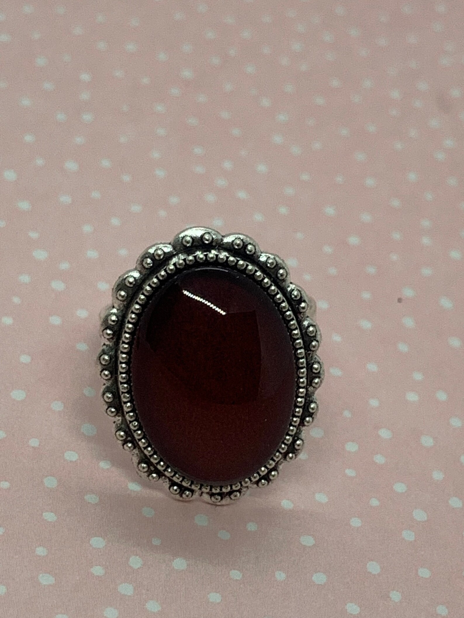 Square Ring Glass Ring Vibrant Ring Statement Ring Blue - Etsy UK