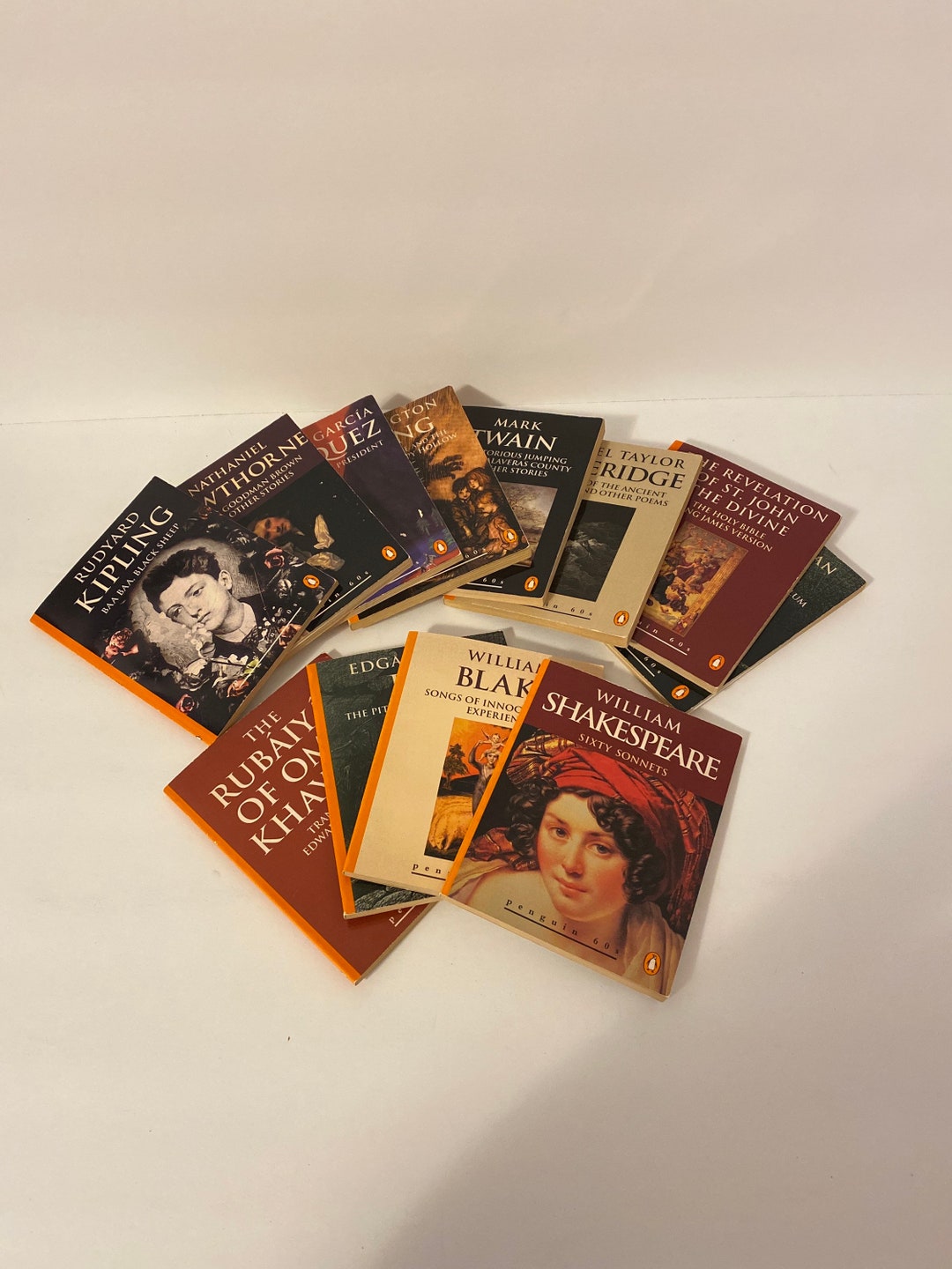 Classic Literature Mini Books Set of 11 Books / Vintage Literature ...