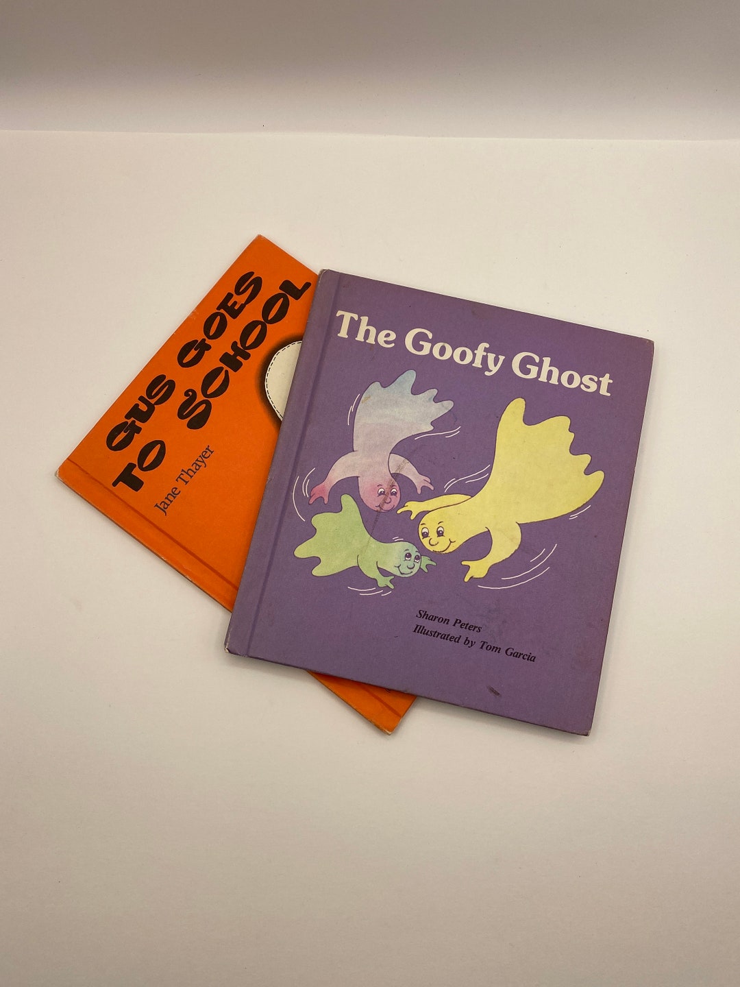 Vintage Children's Ghost Book / the Goofy Ghost / Gus Goes to School ...