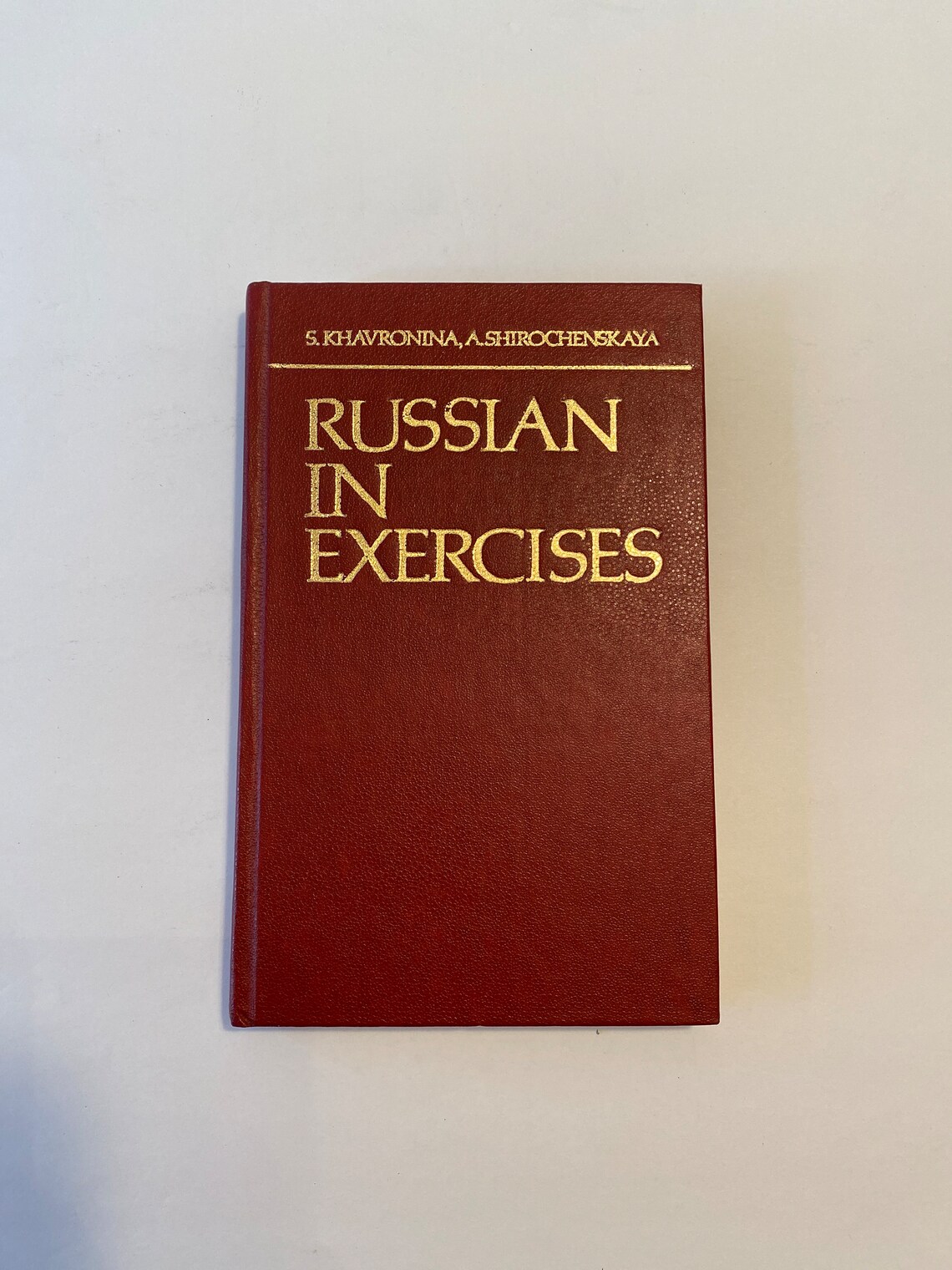 Russian in Exercises Khavornina Shirochenskaya / Vintage Russian ...