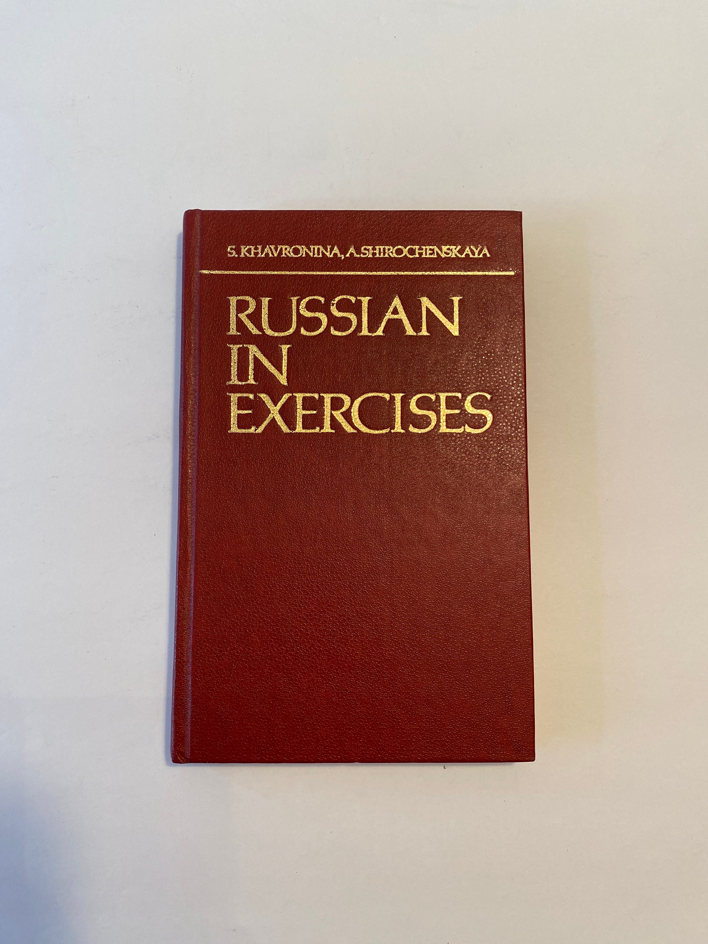 Russian in Exercises Khavornina Shirochenskaya / Vintage Russian ...
