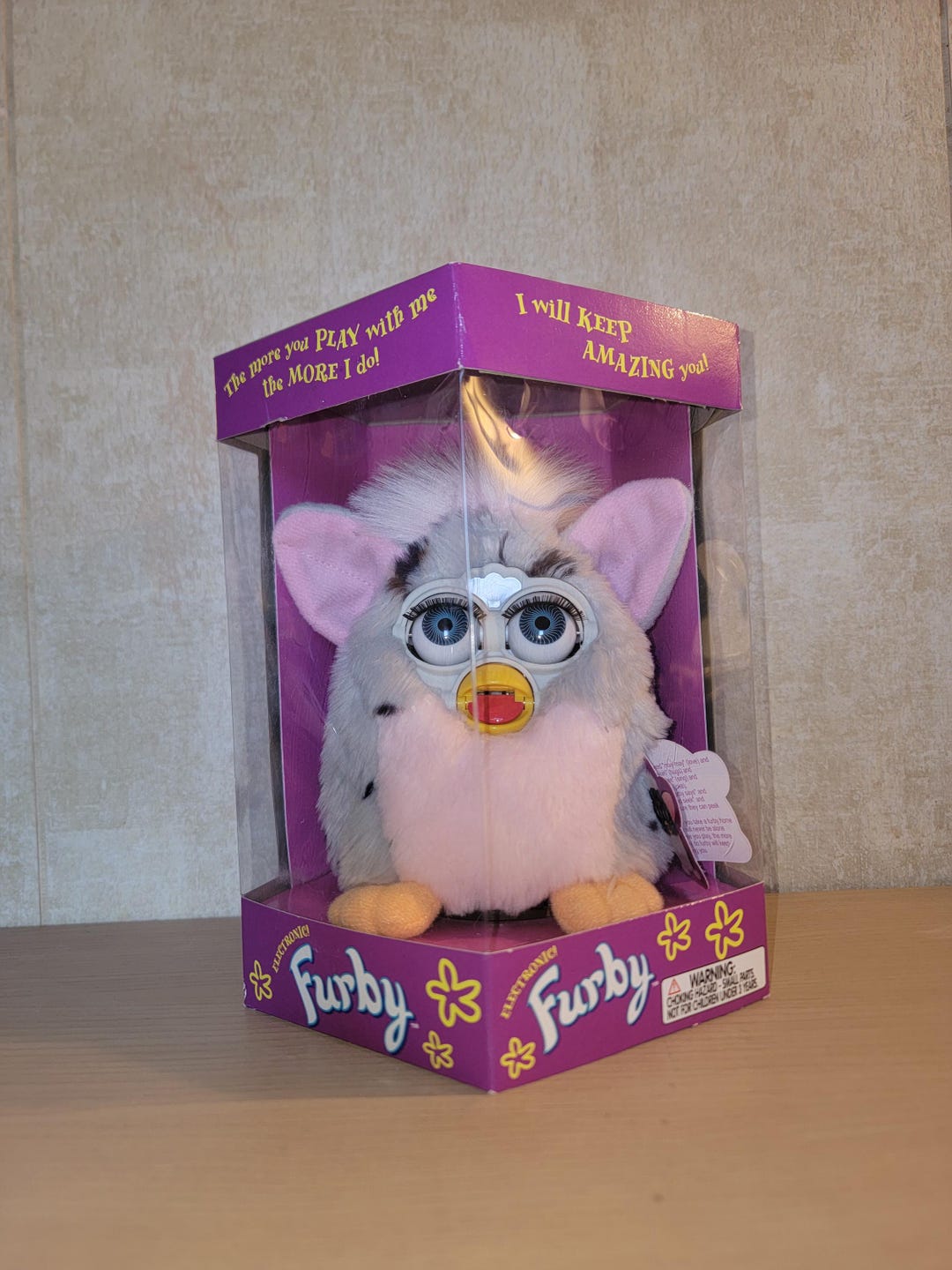Leopard Furby Vintage Tiger Brand Toy 1990s - Etsy