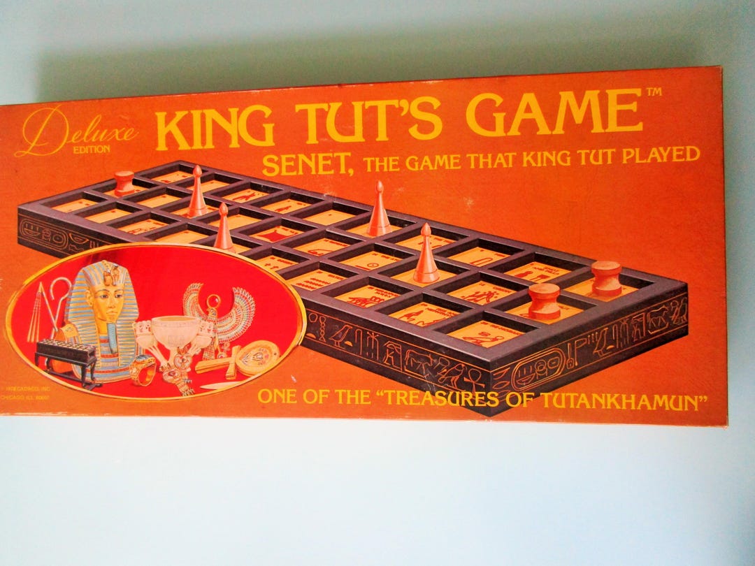 Ships FREE! 1978 Board Game 'king Tut's Senet' by Cadaco for 1977-78 ...