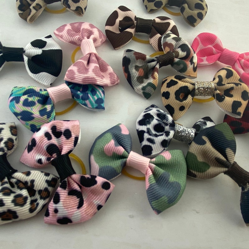 Leopard Dog Hair Clip - Etsy