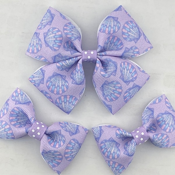 Sea Shell Bow - Etsy