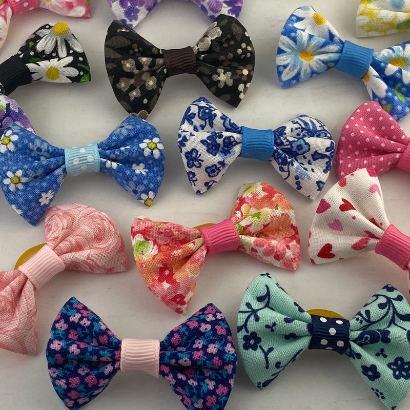 Large Dog Bow - Etsy