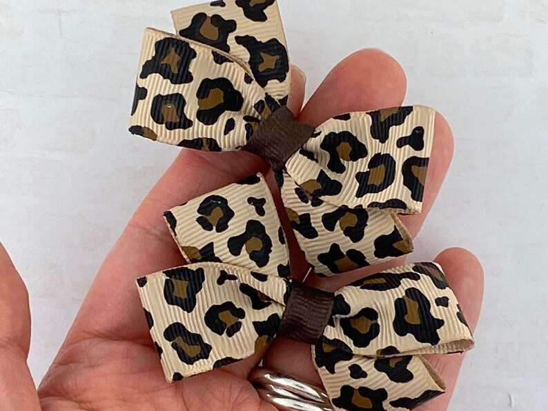 Cheetah Print Hair Bow, Leopard Print Hair Bow, Cheetah Bow, Leopard ...