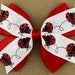 Ladybug Hair Bow, Ladybug Hair Clip, Ladybug Bow, Ladybug Headband ...