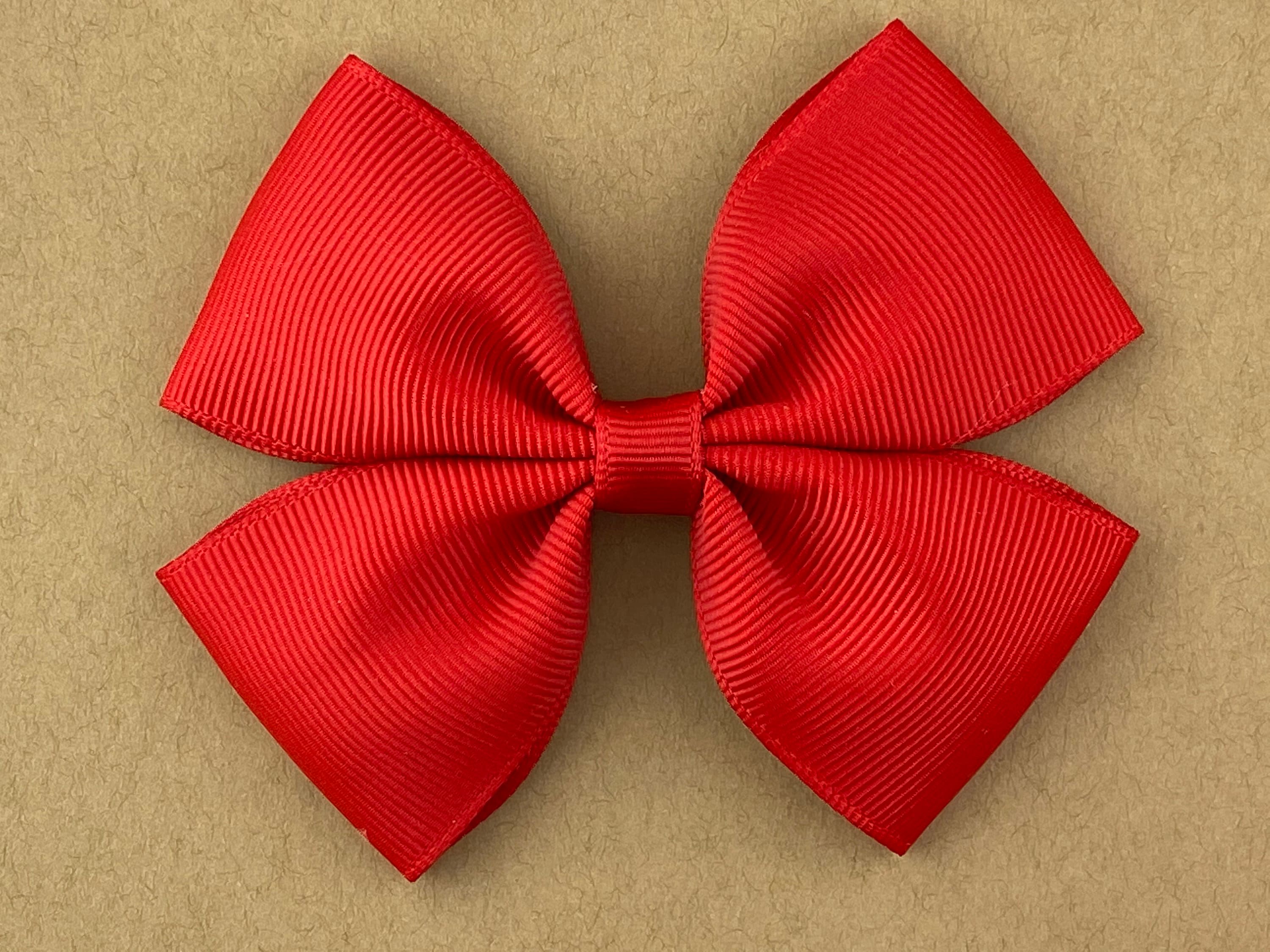 Red Hair Bow Red Bow Red Bow Hair Clip Red Bow Headband - Etsy