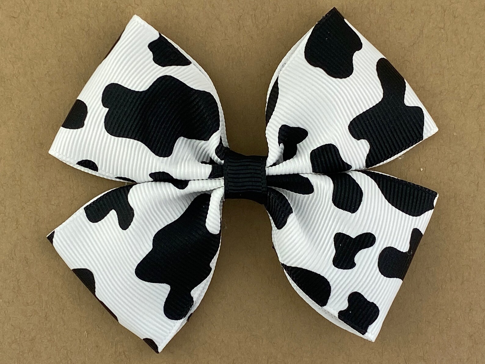 Cow Hair Clip Cow Girl Hair Clip Cow Hair Bow Cow Bow Cow | Etsy