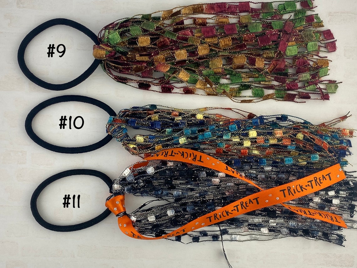 Ribbon Ponytail Holder, Ribbon Hair Tie - Etsy