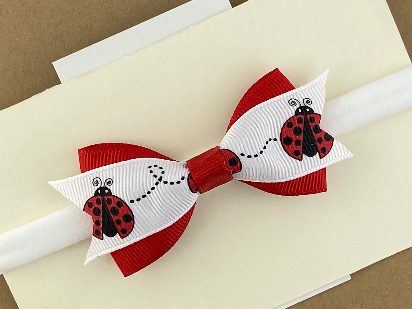 Ladybug Hair Bow Ladybug Hair Clip Ladybug Bow Ladybug | Etsy